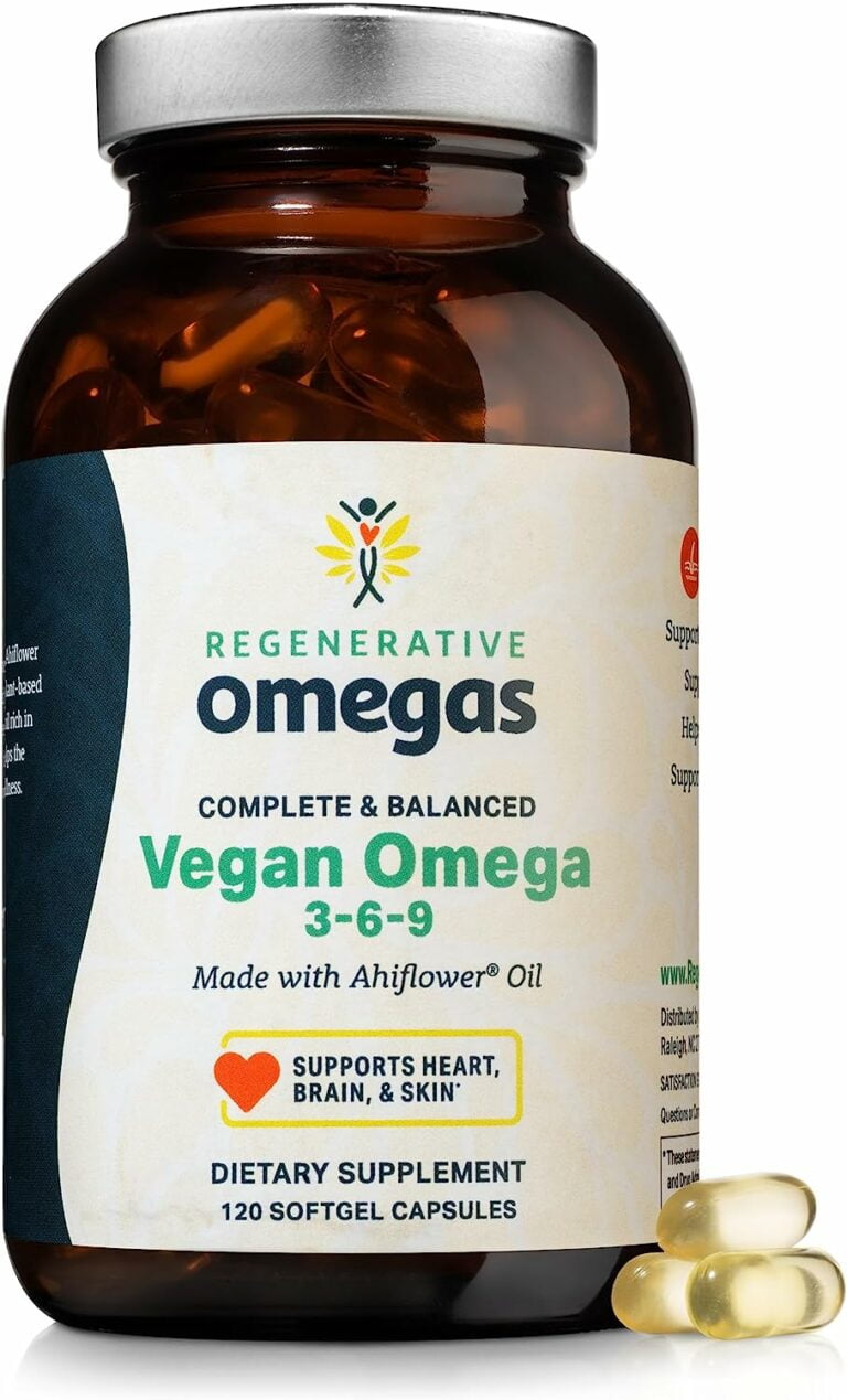 Ahiflower® Oil Softgels Complete and Balanced Vegan Omega 3‑6‑9 ...
